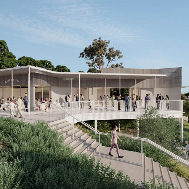 CARRICK HILL VISITOR CENTRE - Ashley Halliday Architects